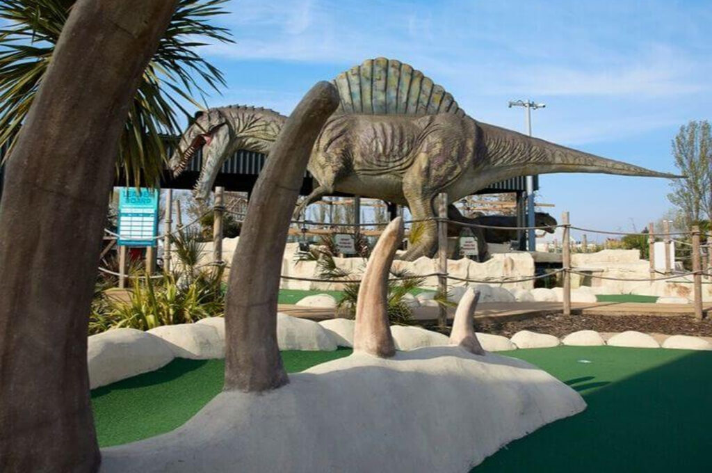 Dinosaur Safari Adventure Golf Barnet, North London | A1 Golf Range